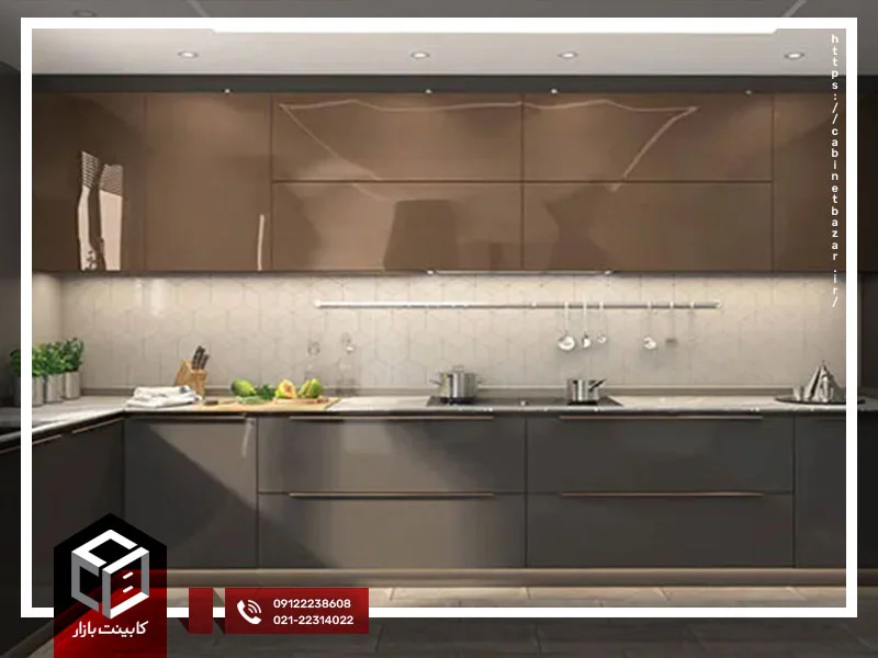 خرید کابینت آشپزخانه هایگلاس agt (+قیمت) - کابینت بازار